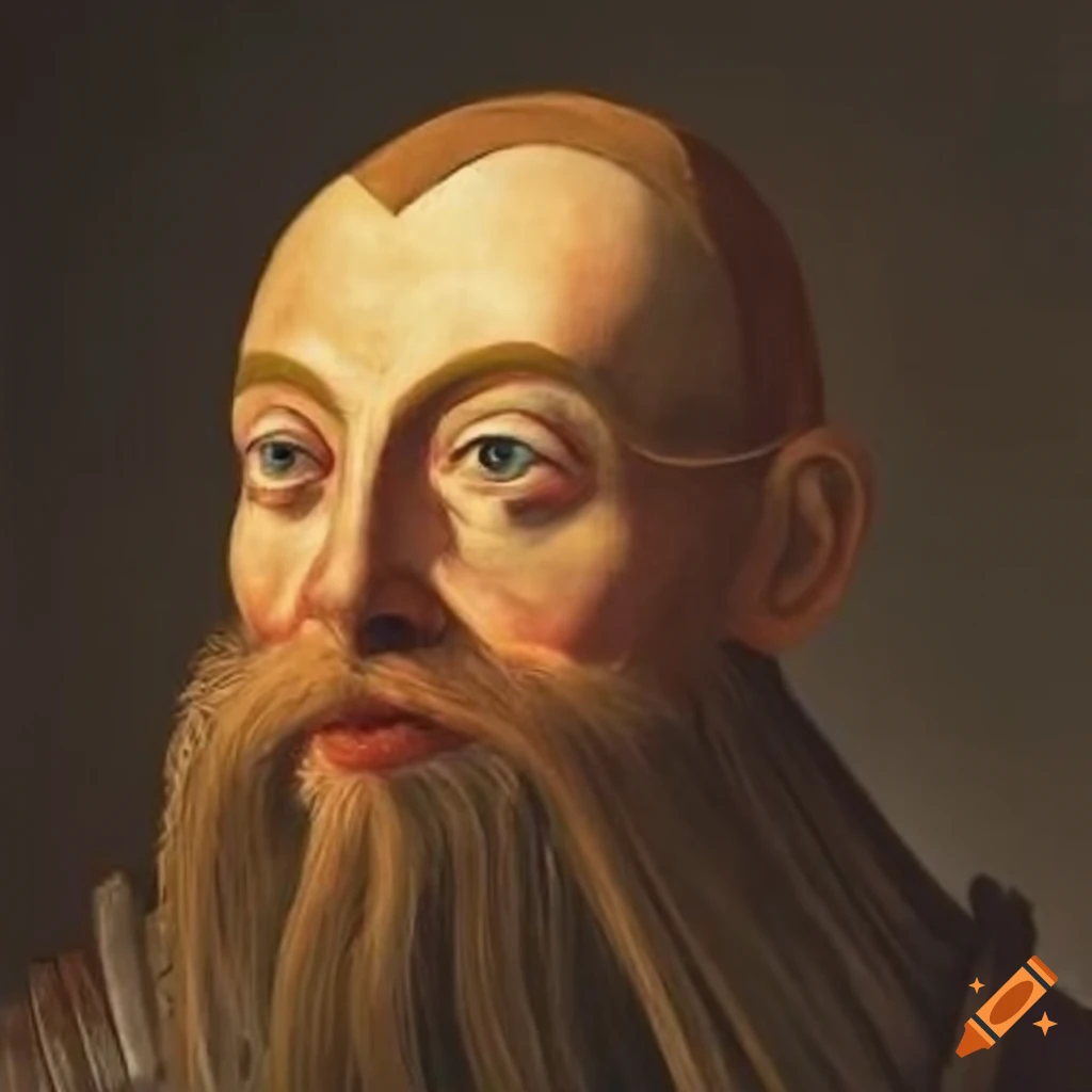 Medieval artist on Craiyon