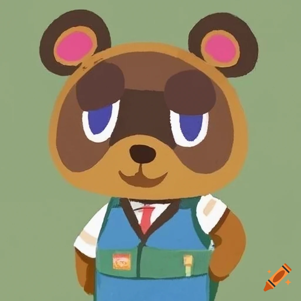 Gothic animal crossing villagers on Craiyon