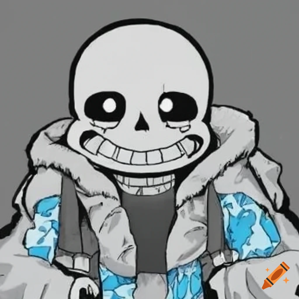 Sans character from undertale on Craiyon