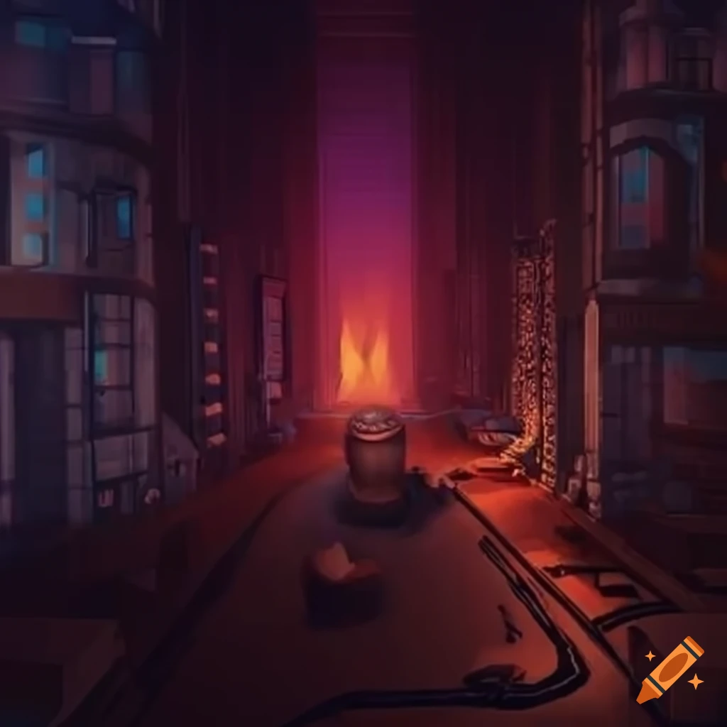 Parkour server selection on Craiyon