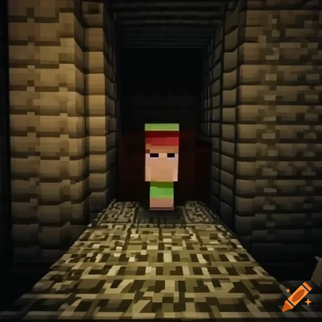 Minecraft enthusiasts navigating on Craiyon