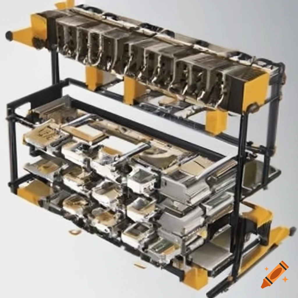 Image of simultaneously operating components