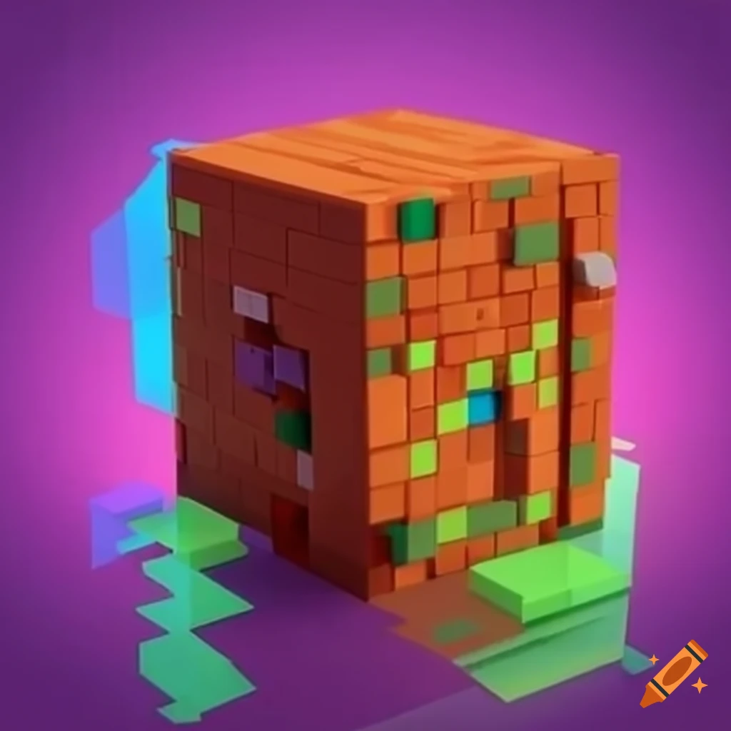 Blocky masterpieces on Craiyon