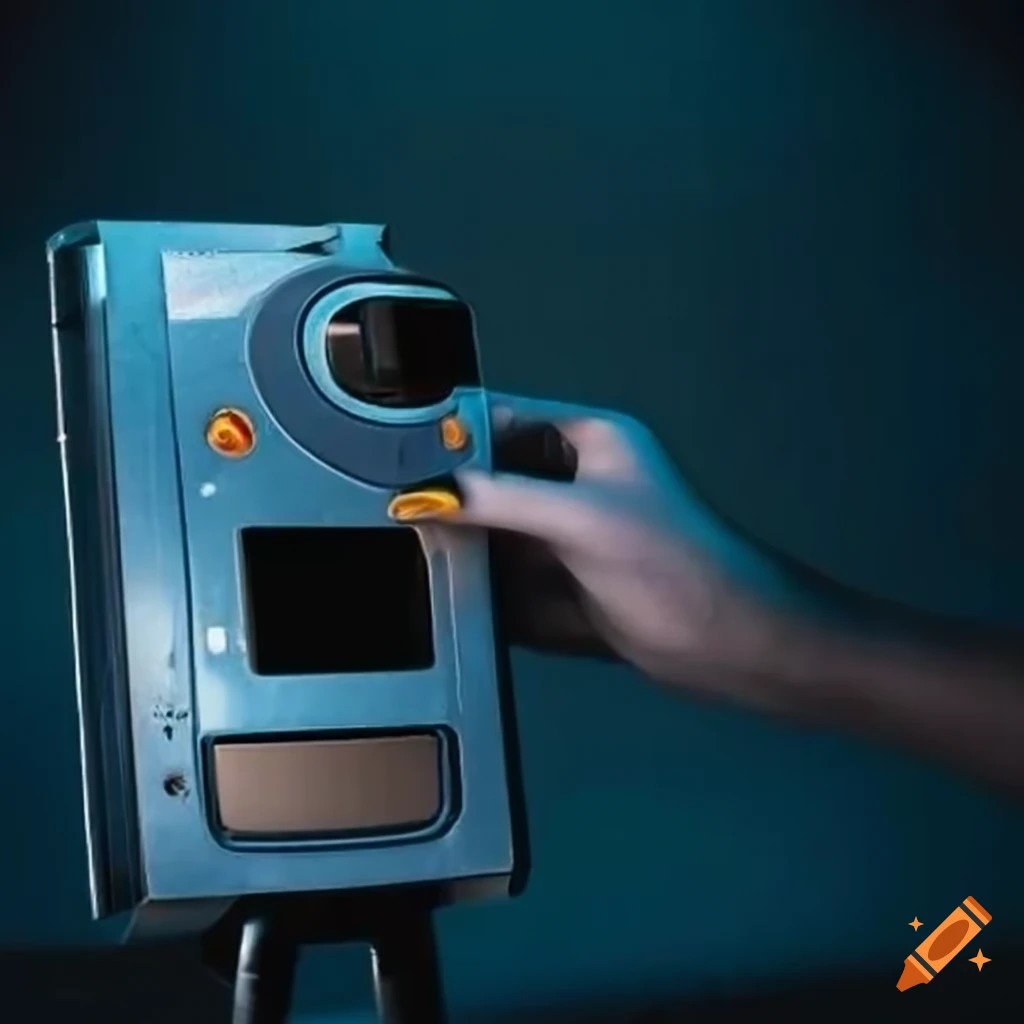 Laser material processing system with galvanometer scanner on Craiyon