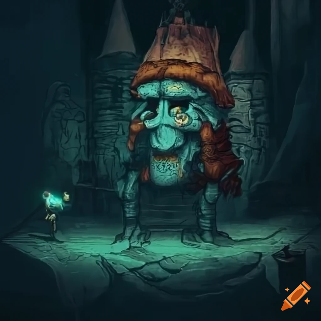 Vintage 16-bit dungeon artwork on Craiyon