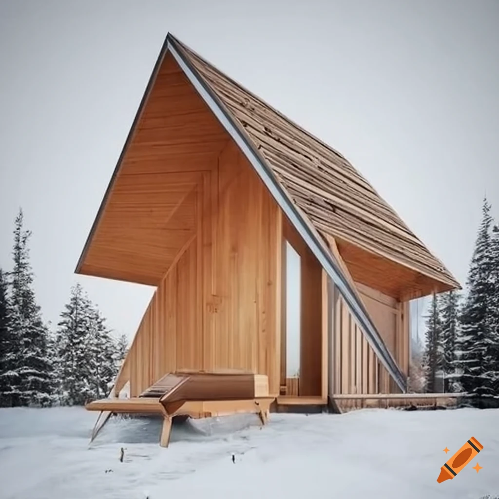 Sophisticated nordic minimalism tower cabin architecture on Craiyon