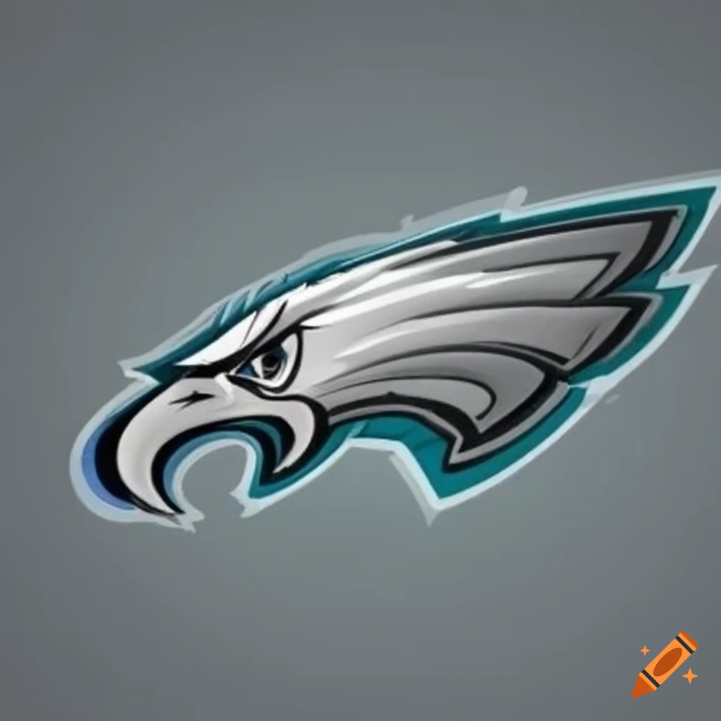 Logo design for the Philadelphia Eagles football team on Craiyon
