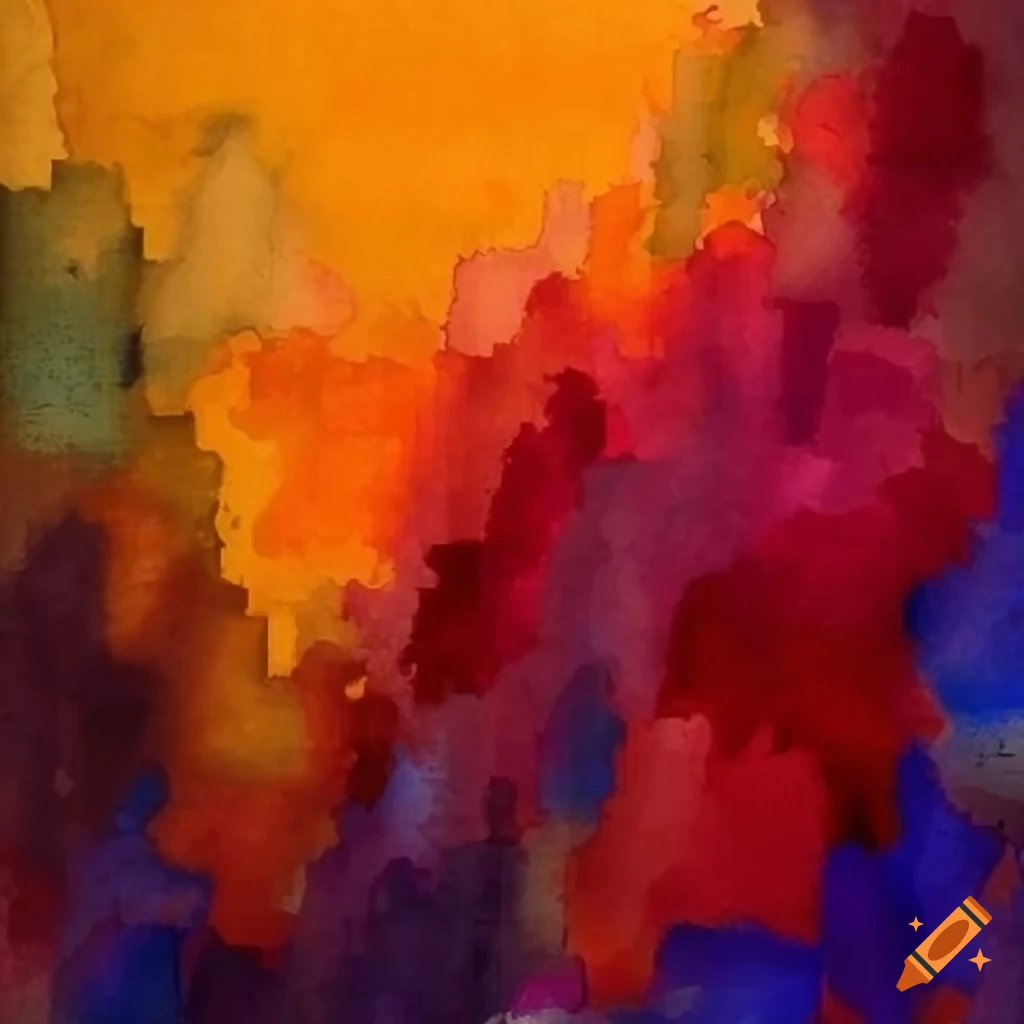 Pixelated paint artwork on Craiyon