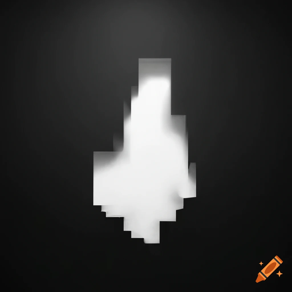 Minimalist artwork depicting void and light on Craiyon