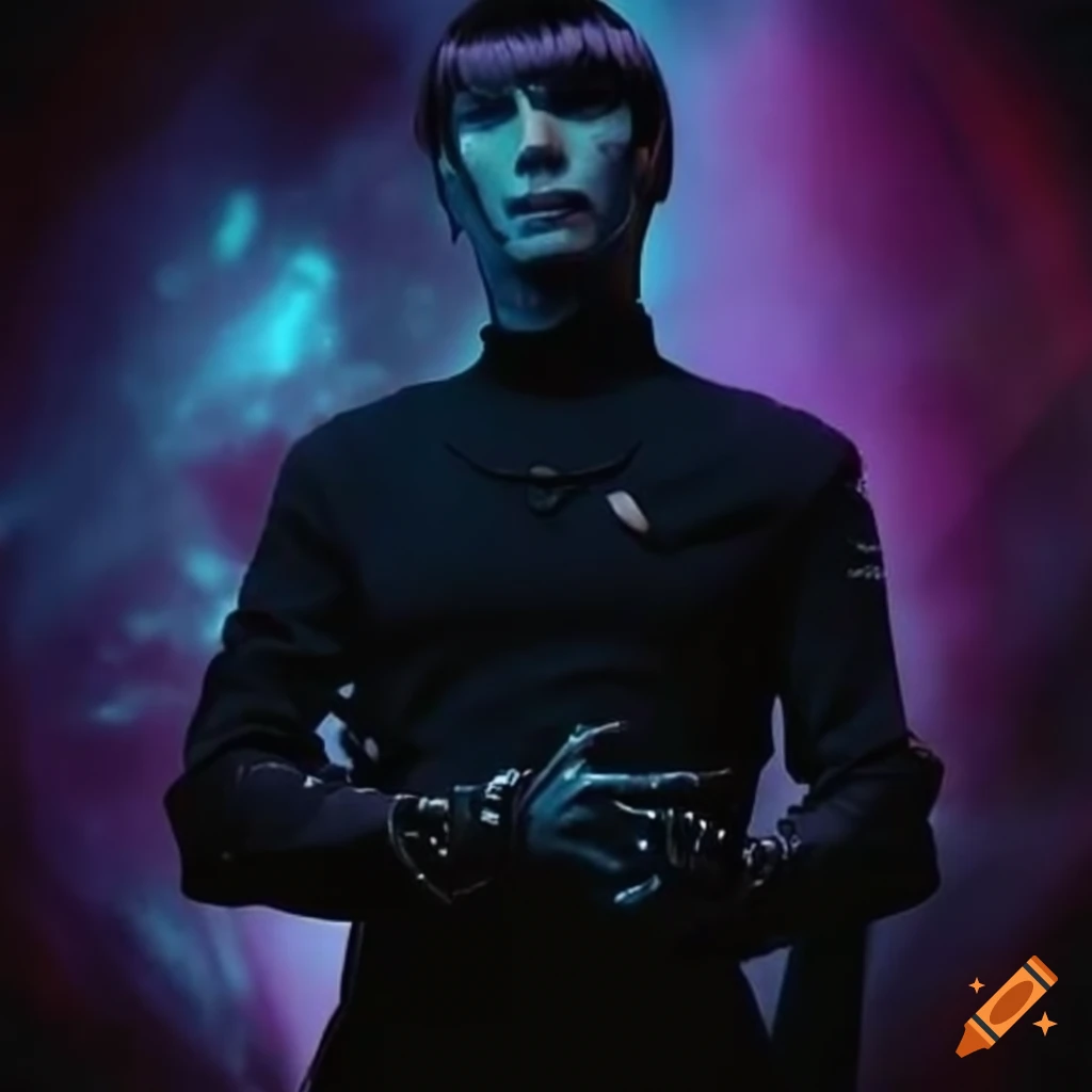 Cyber goth version of spock