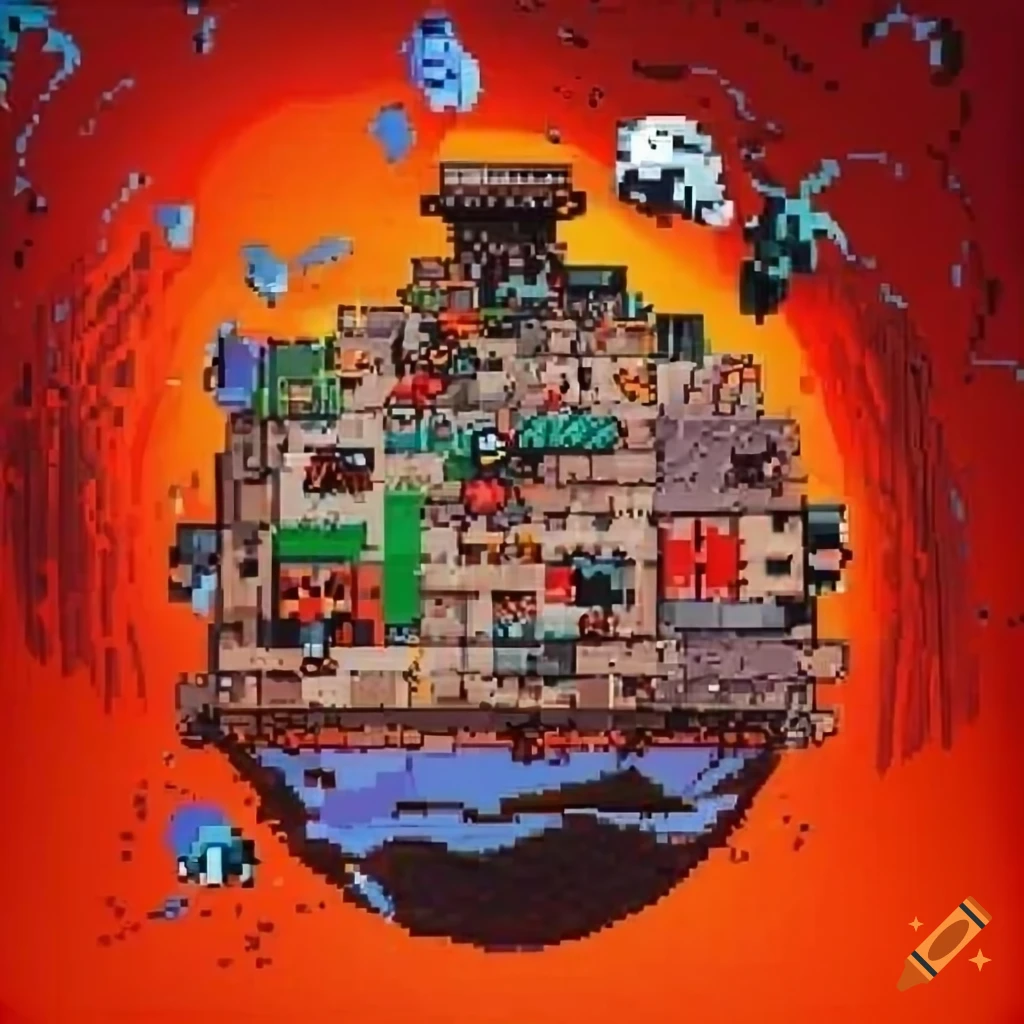 Collage of nes game covers on Craiyon