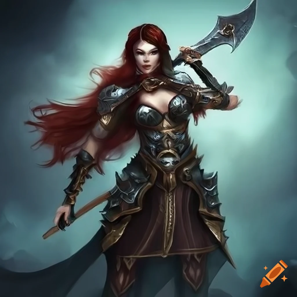 Female fantasy warrior