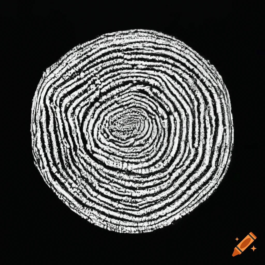 Microscopic view of a tree's intricate branching pattern on Craiyon