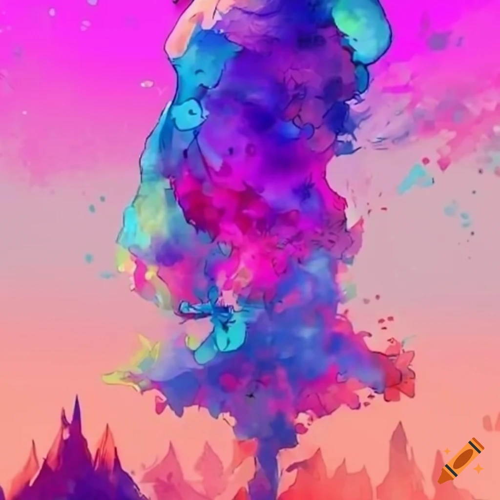 Vaporwave-inspired new pokemon design