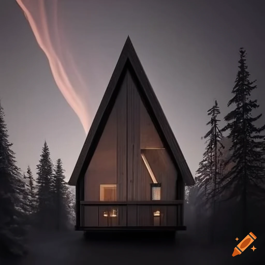 Sophisticated nordic minimalist tower cabin architecture