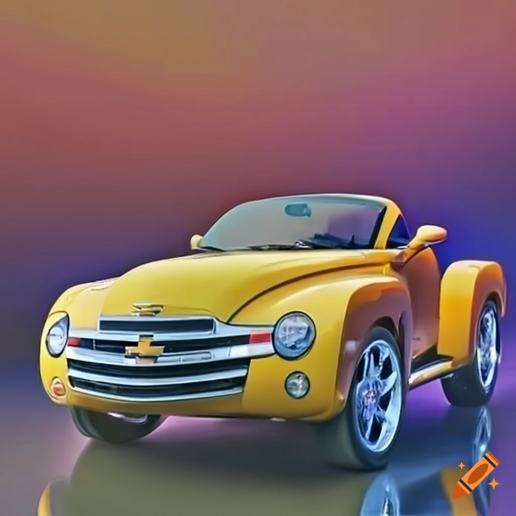 Chevrolet ssr car on Craiyon