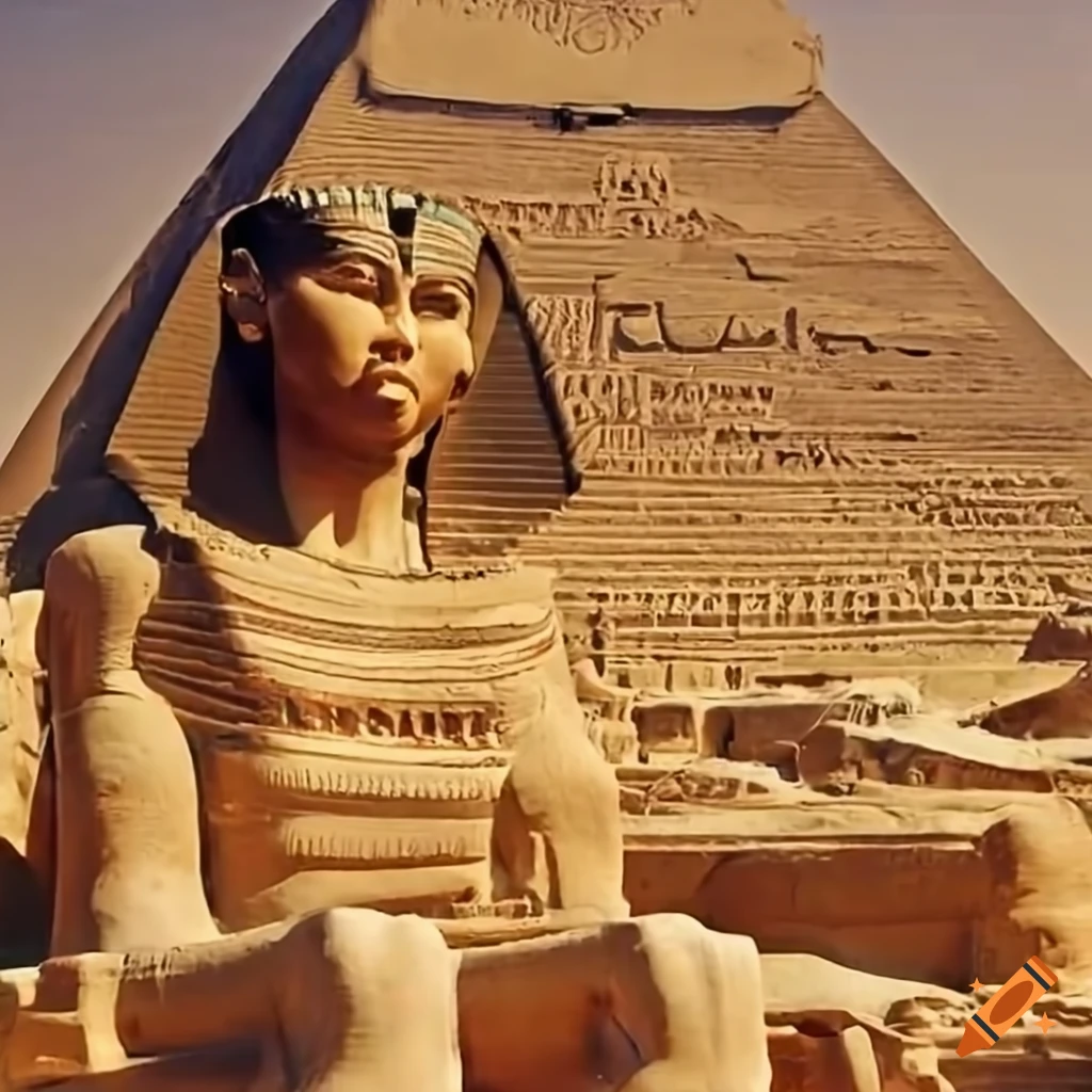 Egypt flag on Craiyon