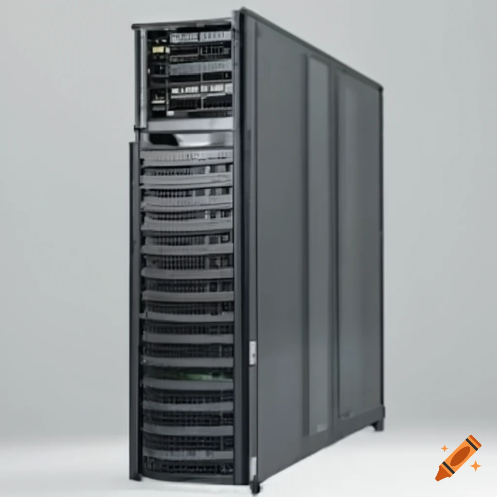 Illustration of integrating additional servers on Craiyon