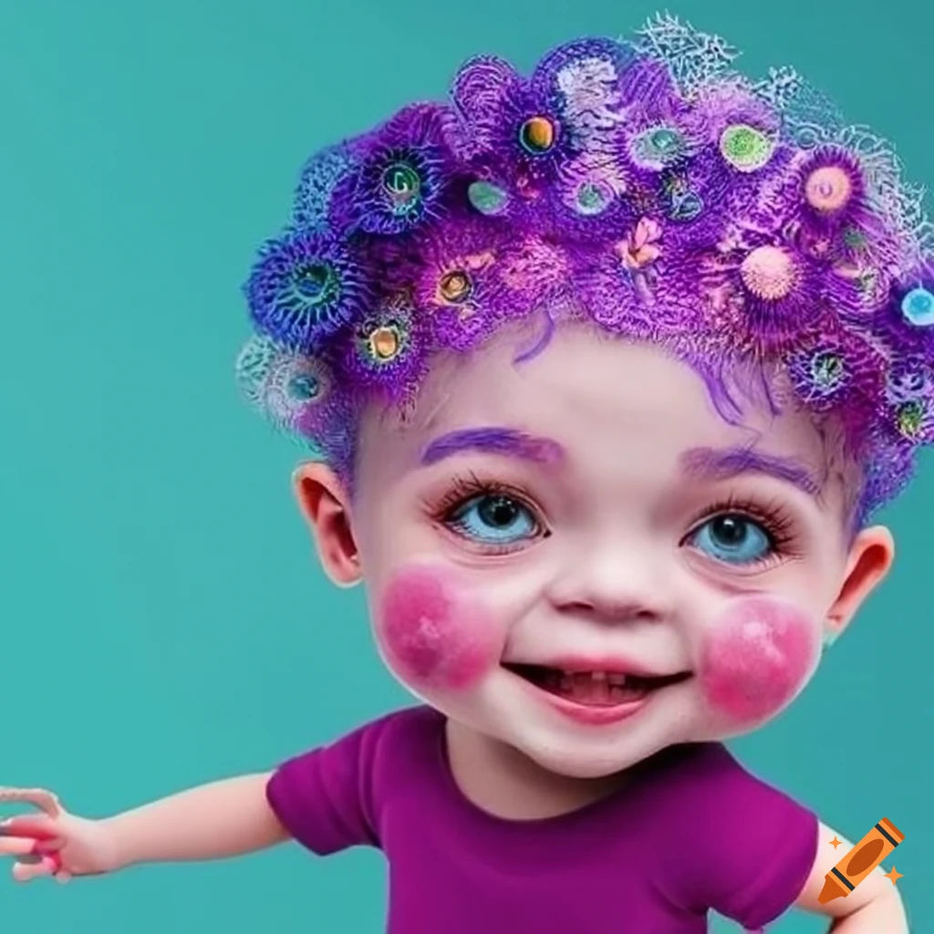 Colorful illustration of cute and unique boys and girls