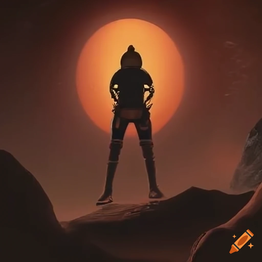 Conceptual art of people on mars on Craiyon