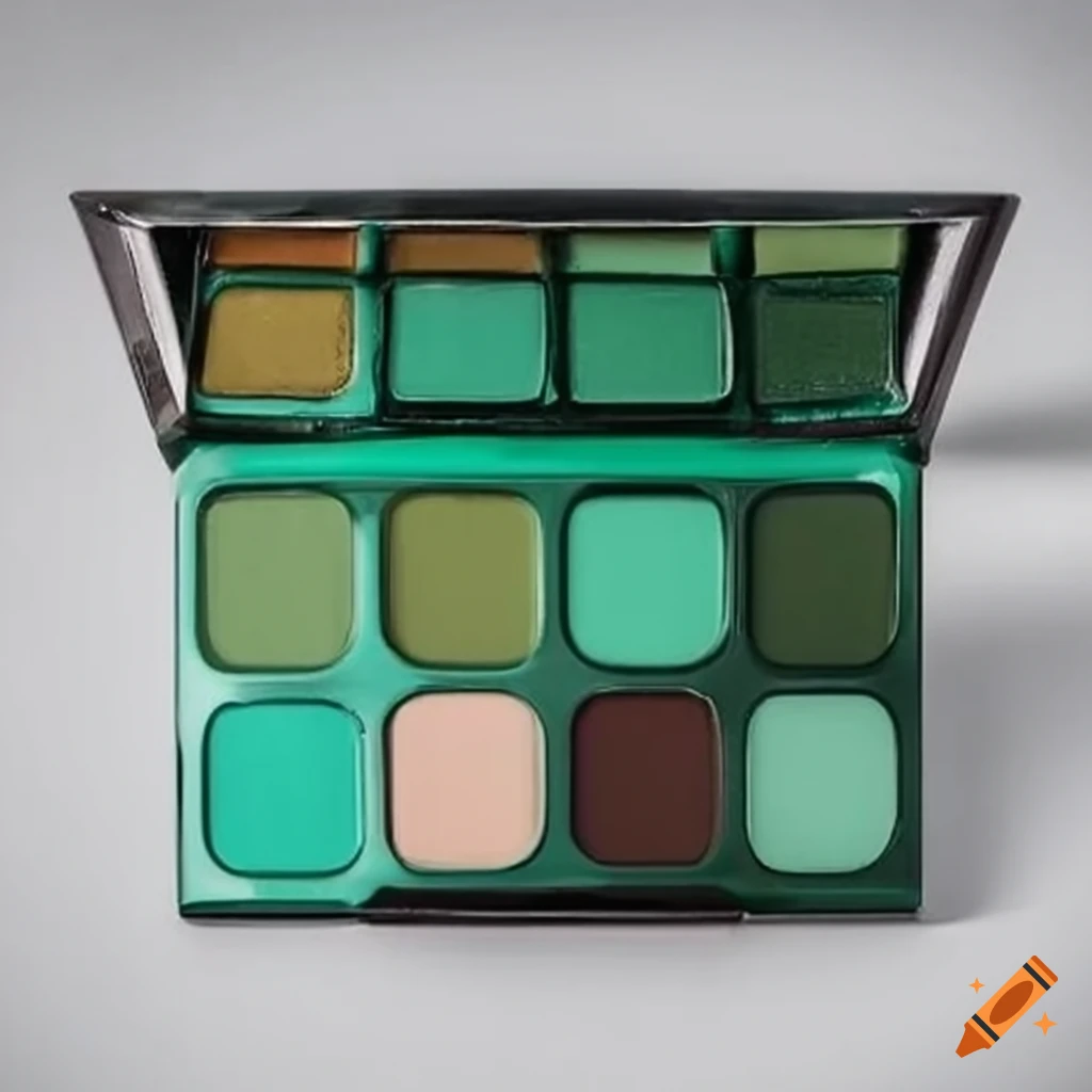 Maquillaje with green packaging