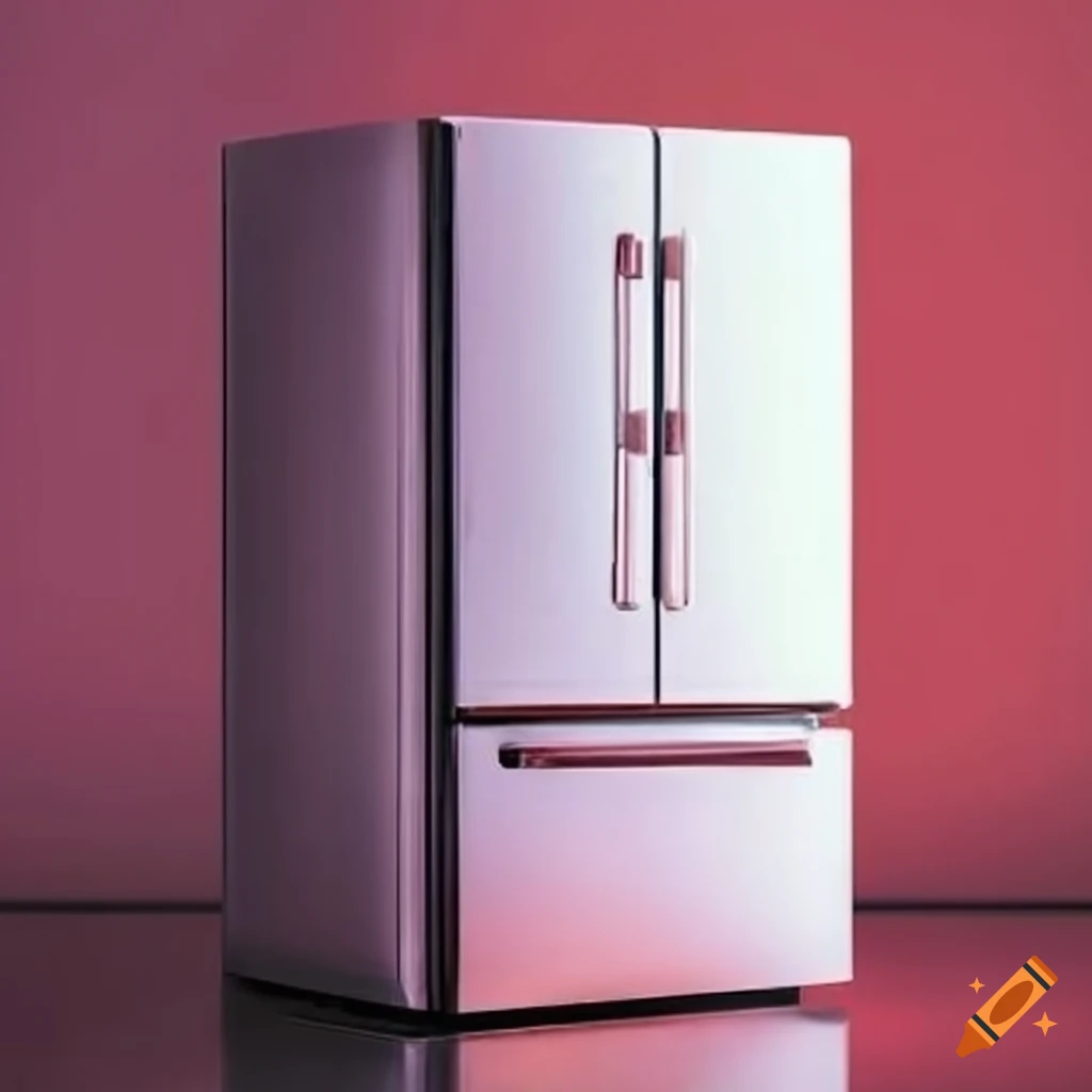 Fridge with an aura of power leading to the fifth dimension on Craiyon