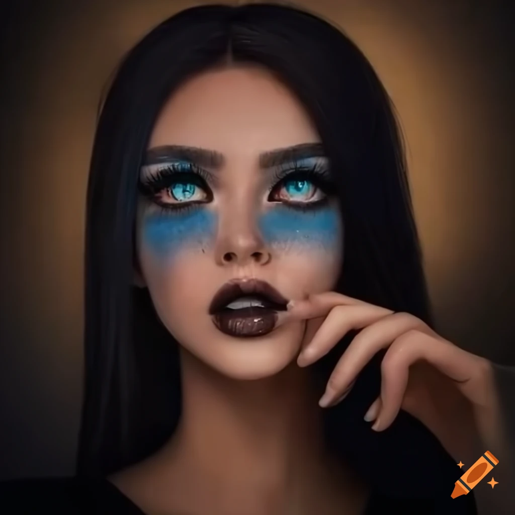 Makeup Tips For Black Hair And Blue Eyes Saubhaya Makeup