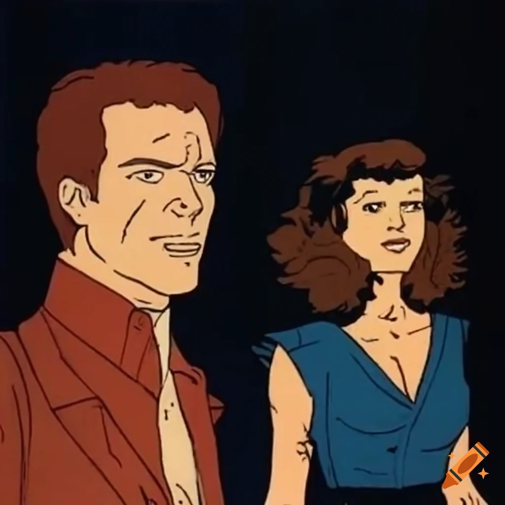 Cover of the adventures of buckaroo banzai comic on Craiyon