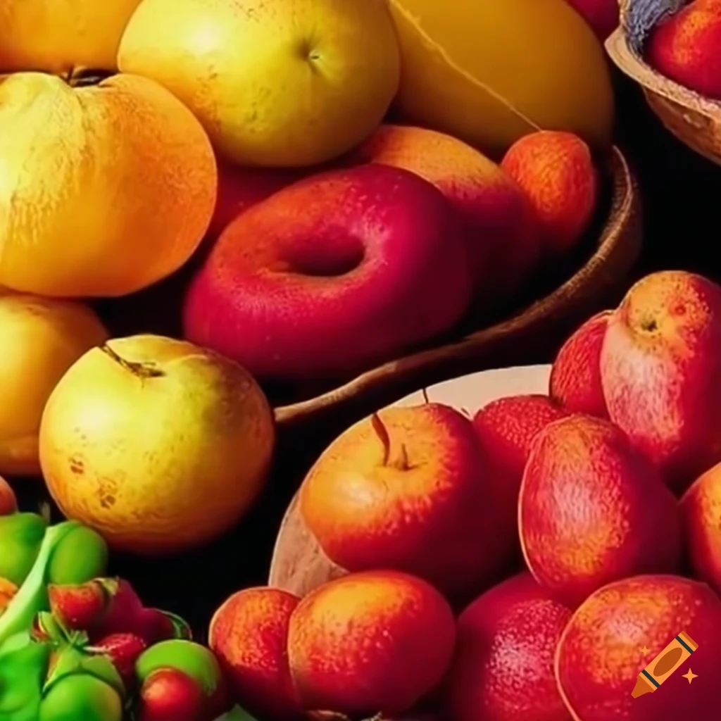 Caja de frutas on Craiyon