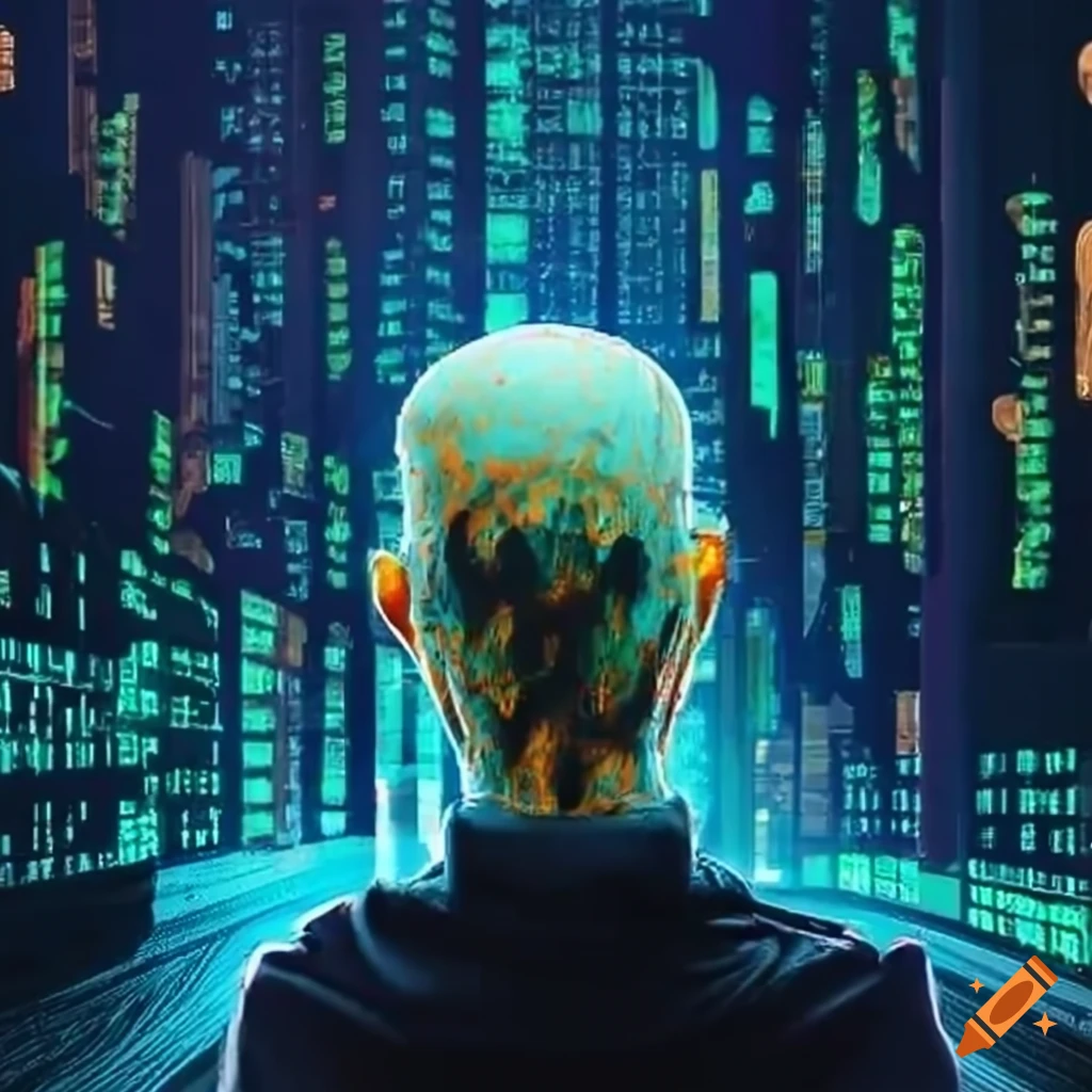 Image depicting fear in cryptocurrency trading