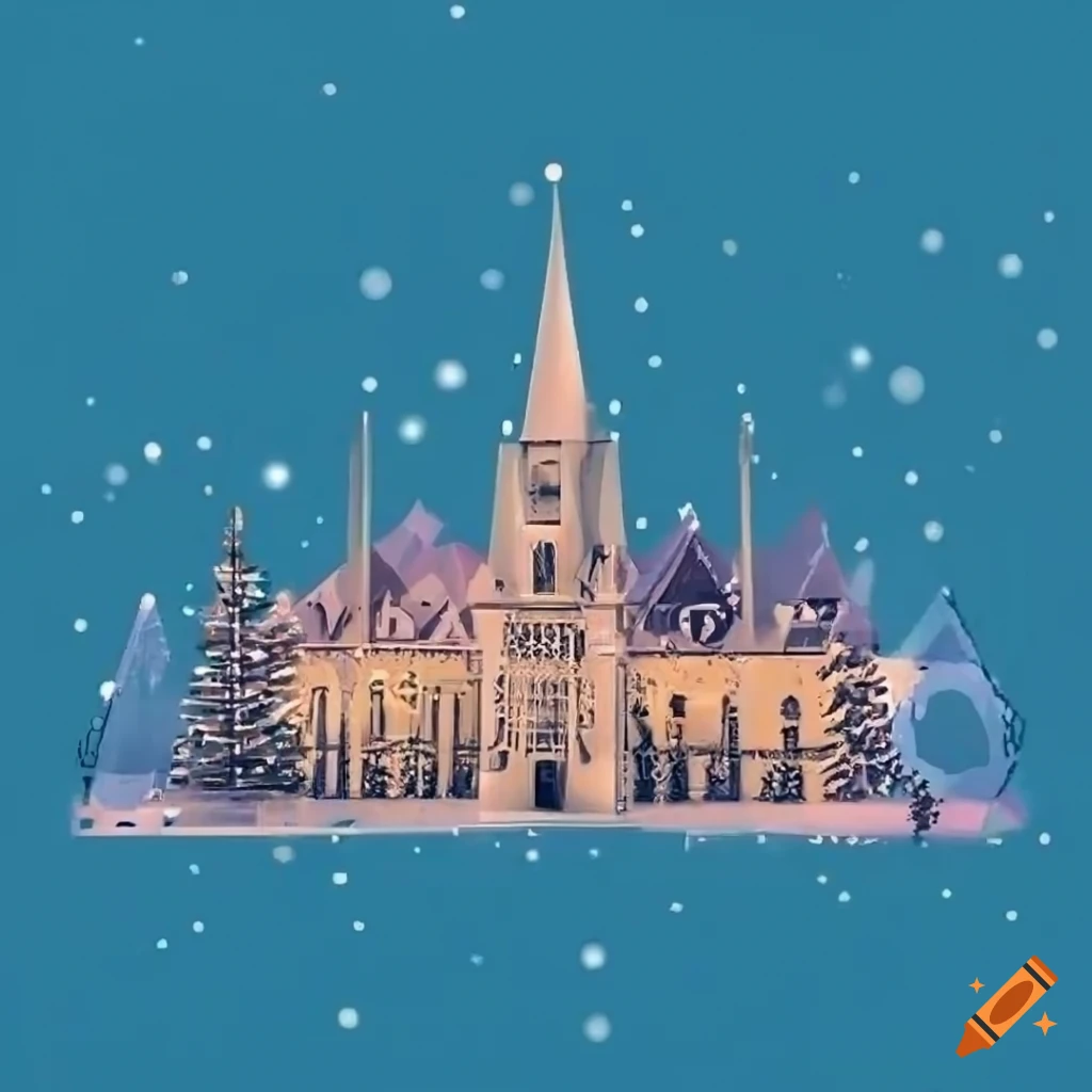 European style christmas card on Craiyon