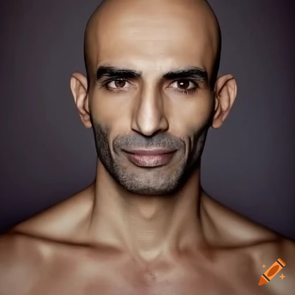 Portrait of a handsome Middle Eastern man in his 50s on Craiyon