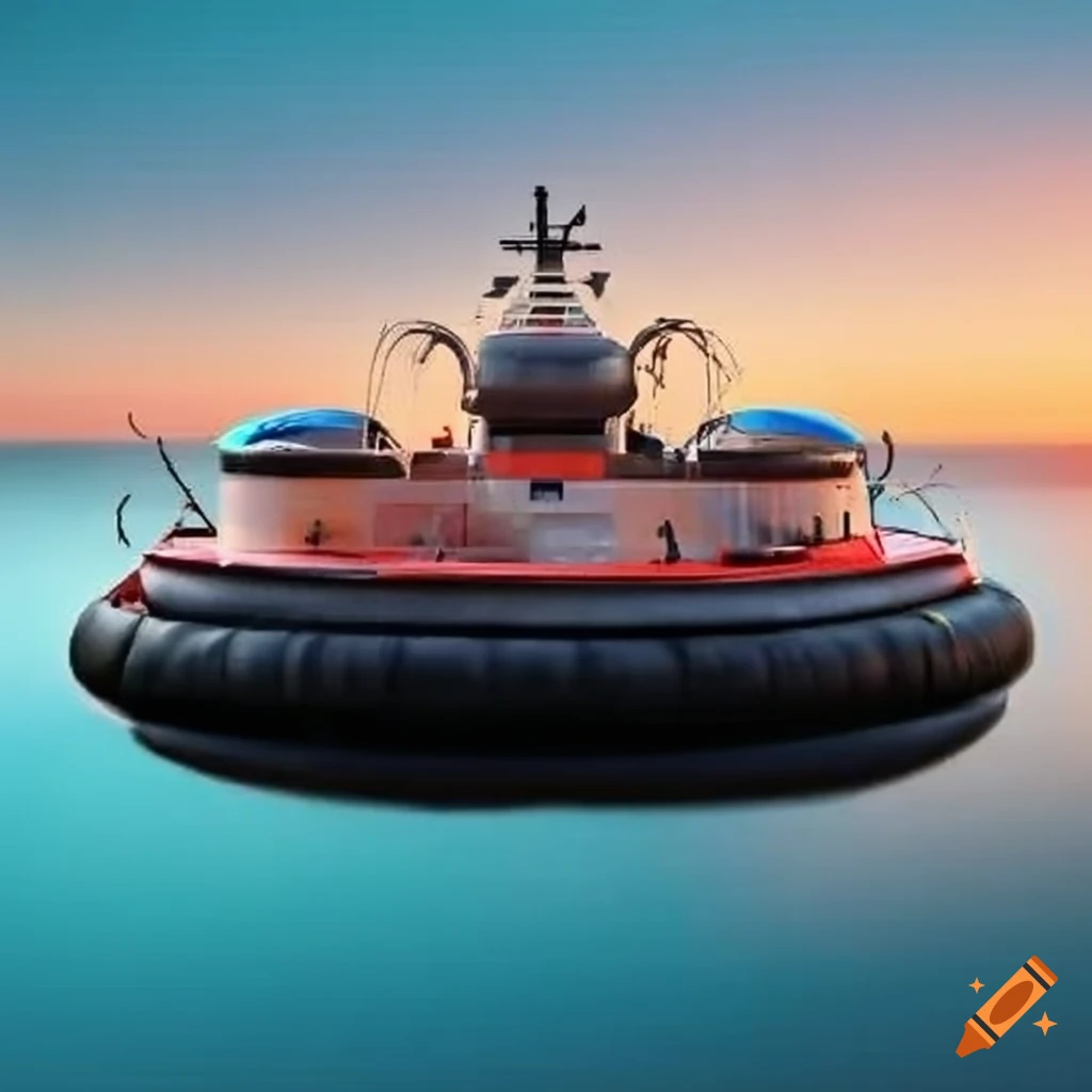 Flying hovercraft on Craiyon