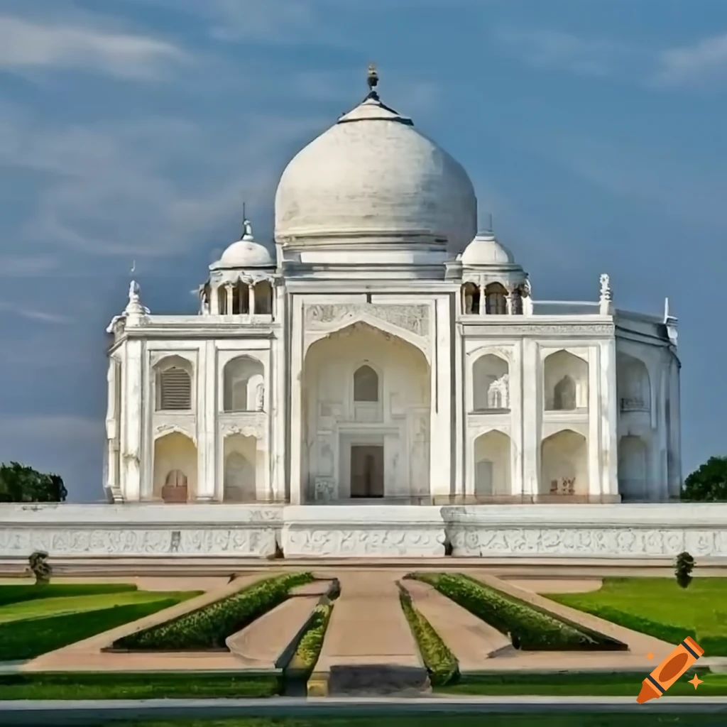 Facade of a mughal mahal in the whitemarsh lynnewood architectural ...