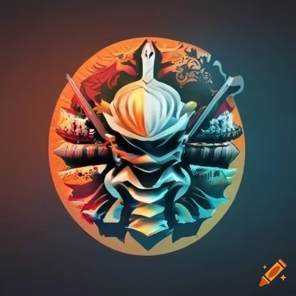 Samurai cloud logo for a business on Craiyon