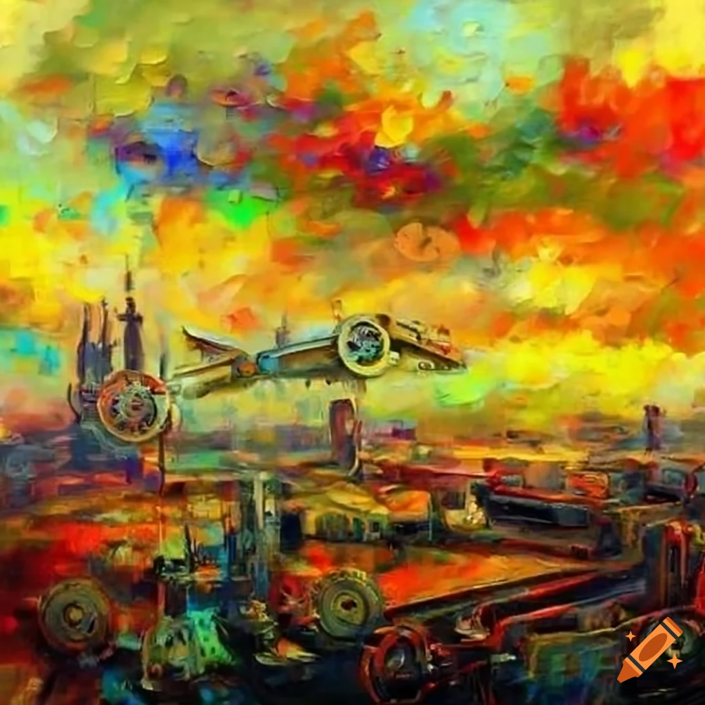 Image of steampunk world war 2 concept on Craiyon