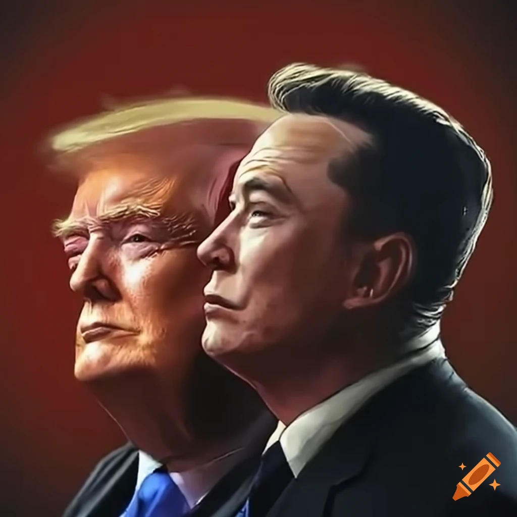 Collage of public and controversial figures on Craiyon