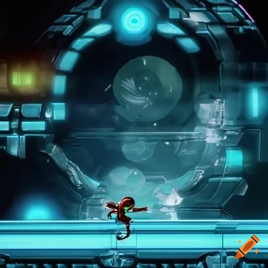 High resolution realistic bubble tiles from metroid dread game