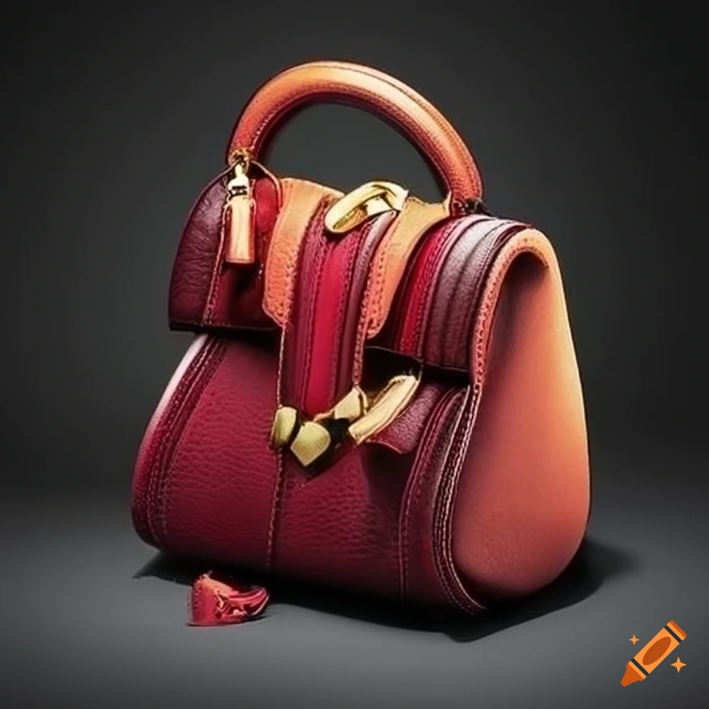 Elegant handbag with ottoman-inspired design on Craiyon