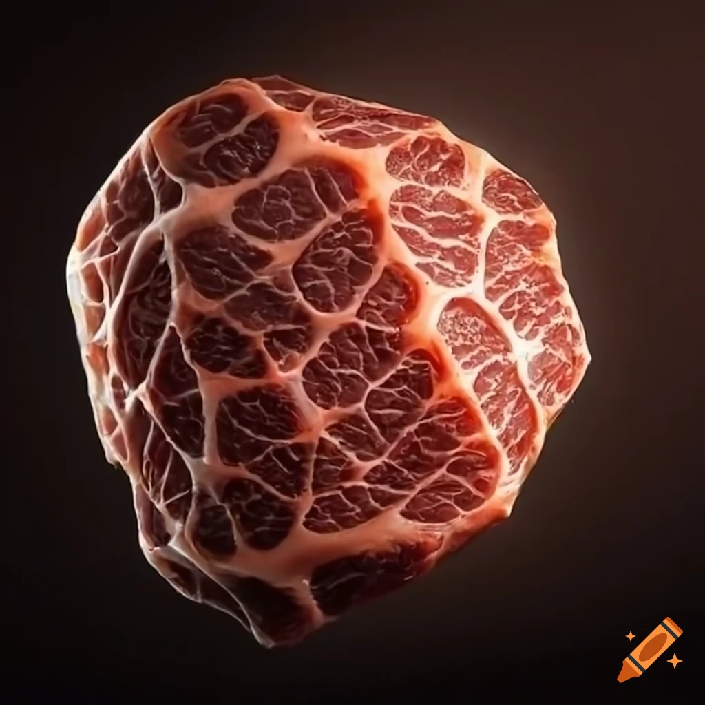 Seamless meat texture on Craiyon
