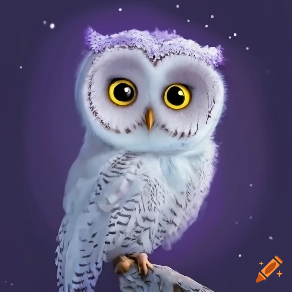 Image of an owl dancing hula with music notes on Craiyon