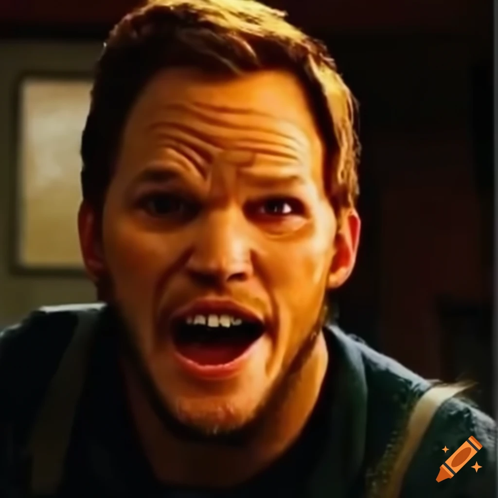 Scary image of chris pratt