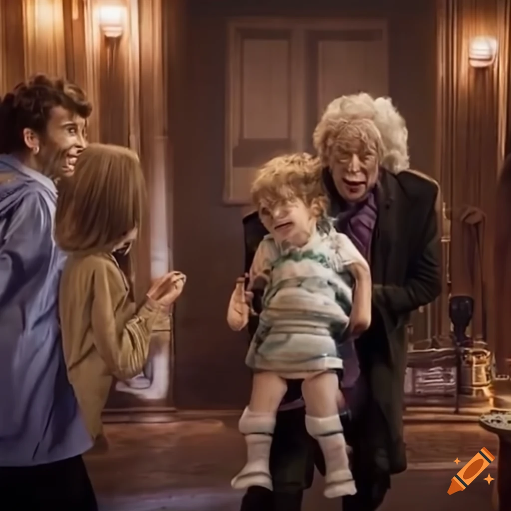 Image from Doctor Who 60th Anniversary Special: The Giggle on Craiyon