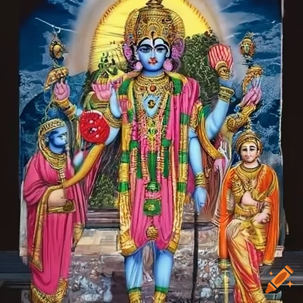 Representation of a deity on Craiyon