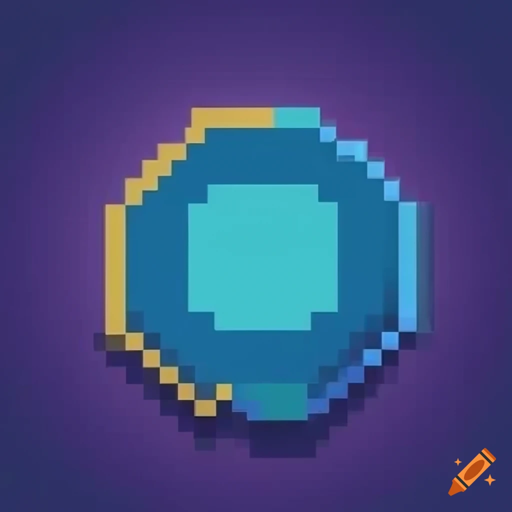 Pixel Art Button