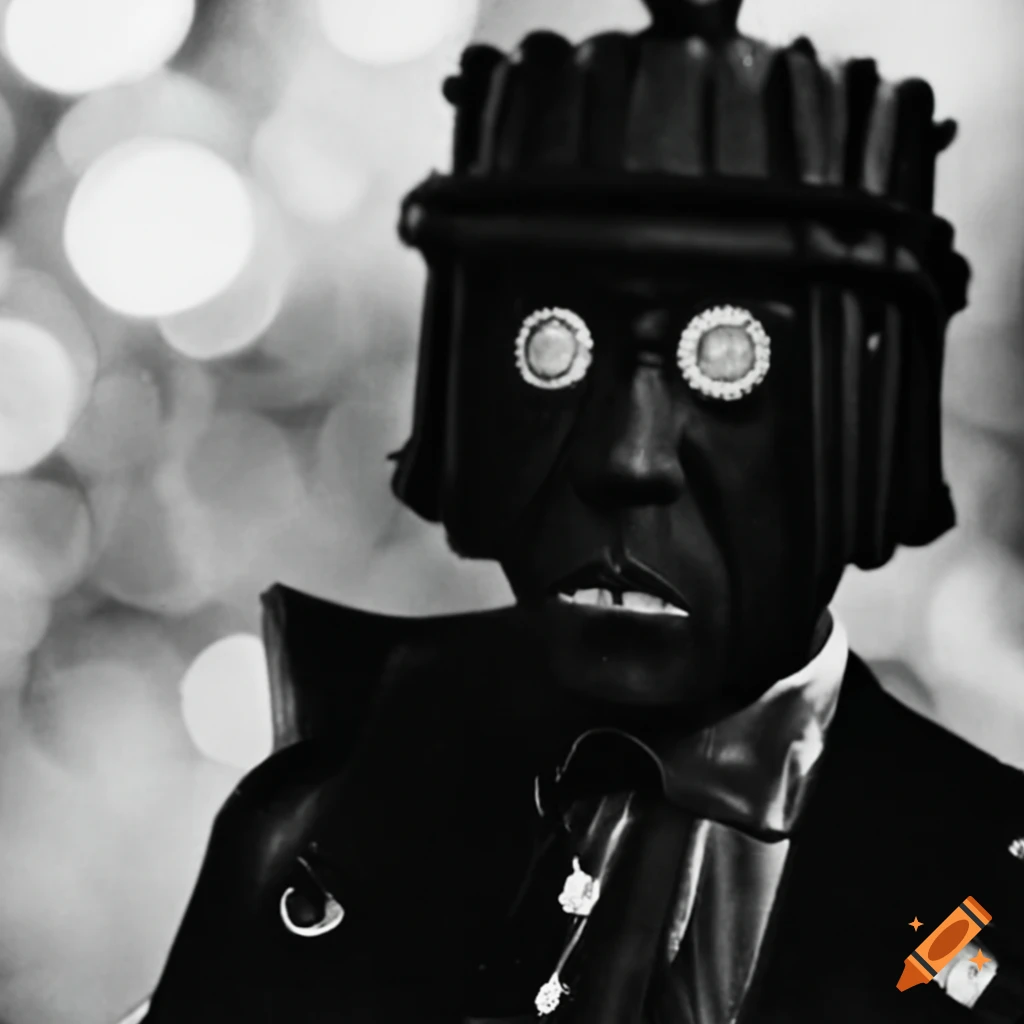 Funky black doctor who costume from 1979