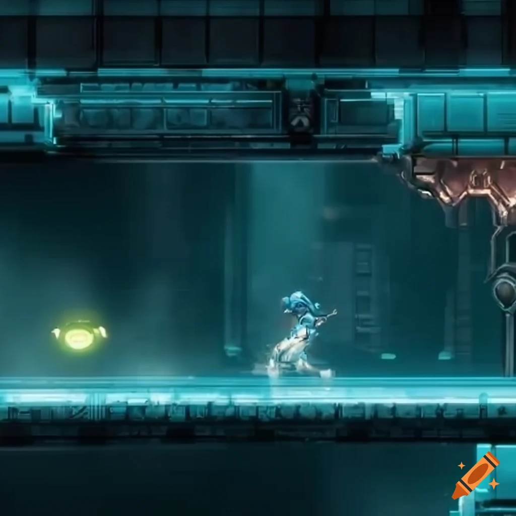 High-res tiles from metroid dread game on Craiyon