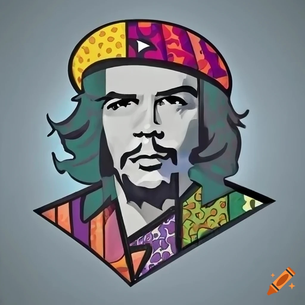 Pop art portrait of che guevara