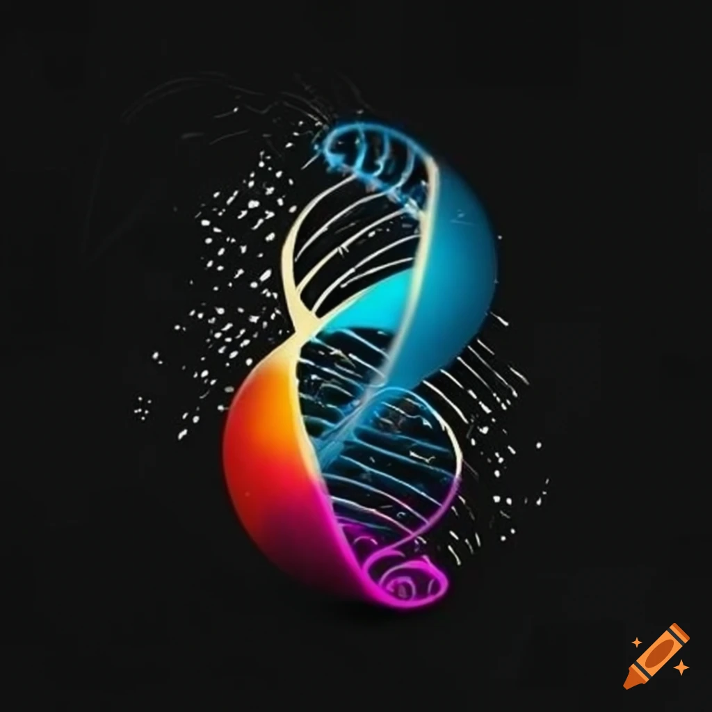 Molecular biology logo design ideas on Craiyon