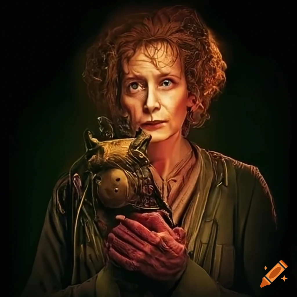 Doctor who character in a beautiful natural setting on Craiyon